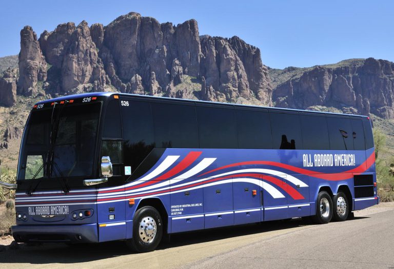 Explore Our Fleet | All Aboard America Charter Buses